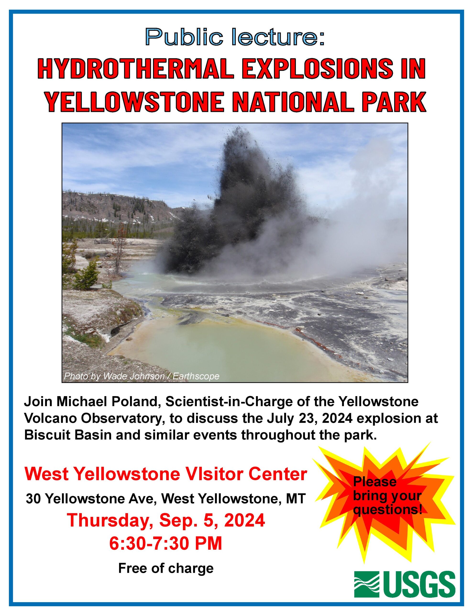 Yellowstone Hotspot Path